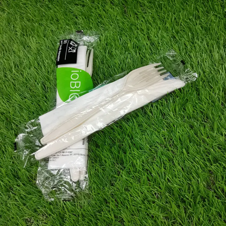 Eco-friendly Disposable Plastic Wrapped Fork Heavy Duty Pp Plastic ...