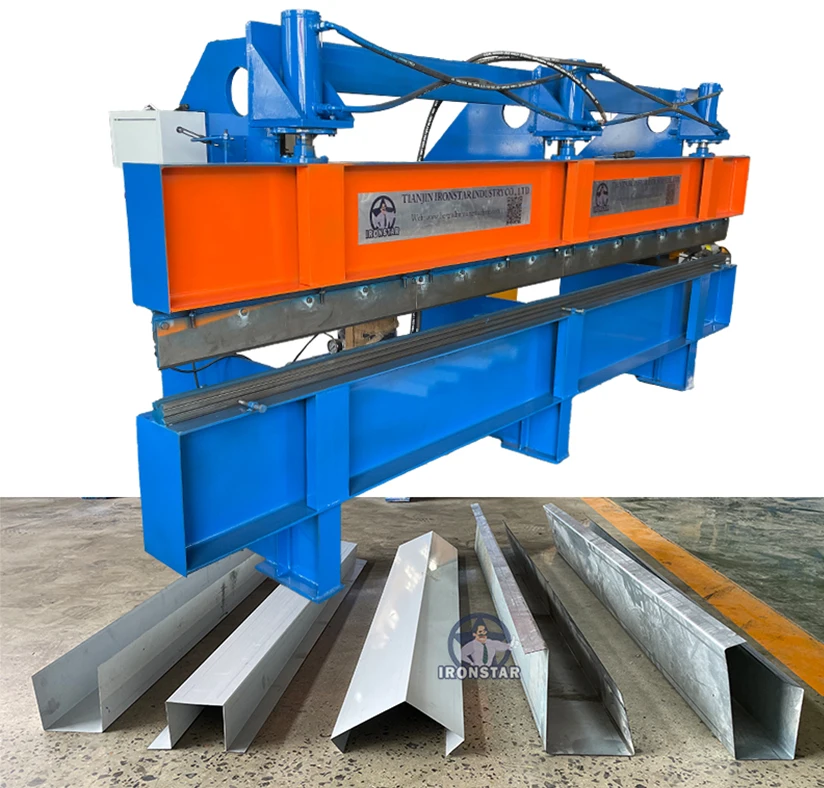 Iron Sheet Bender Metal Sheet Pressing Machine Steel Plate Bending ...