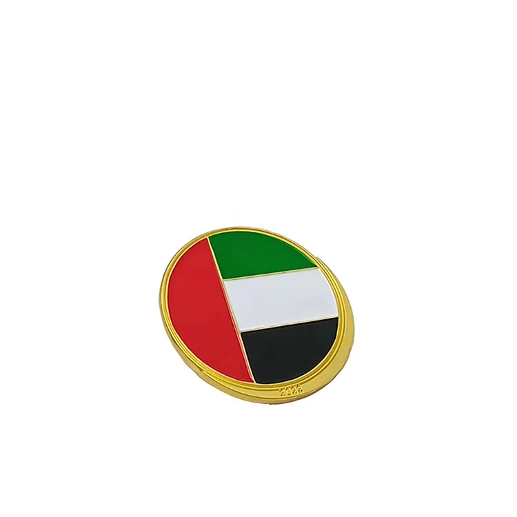 Custom Store Gold Plating UAE Falcon Money Clip for National Day ...