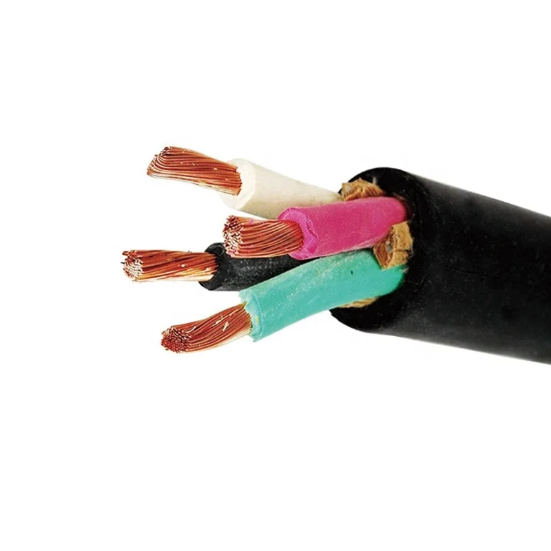 300/500v Copper Cable Stranded Rvv3 4 5 Core 1.5mm2 2.5mm2 4.0mm2 6mm2 ...