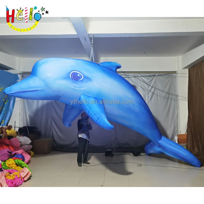 Attractive Giant Inflatable Dolphin Inflatable Animal Model Dolphin ...
