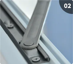 European Design UPVC Double Glazing Swing PVC Casement Window - Durable ...