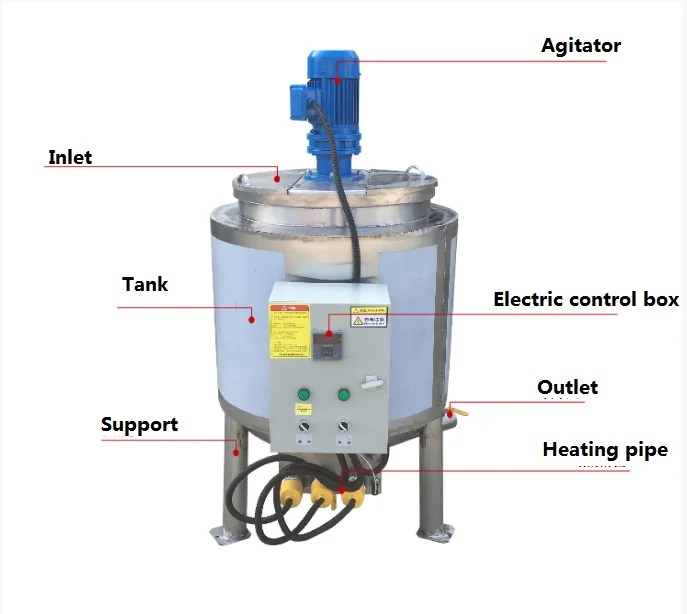 1HP Motor Agitator - Efficient Mixing for Industrial Use