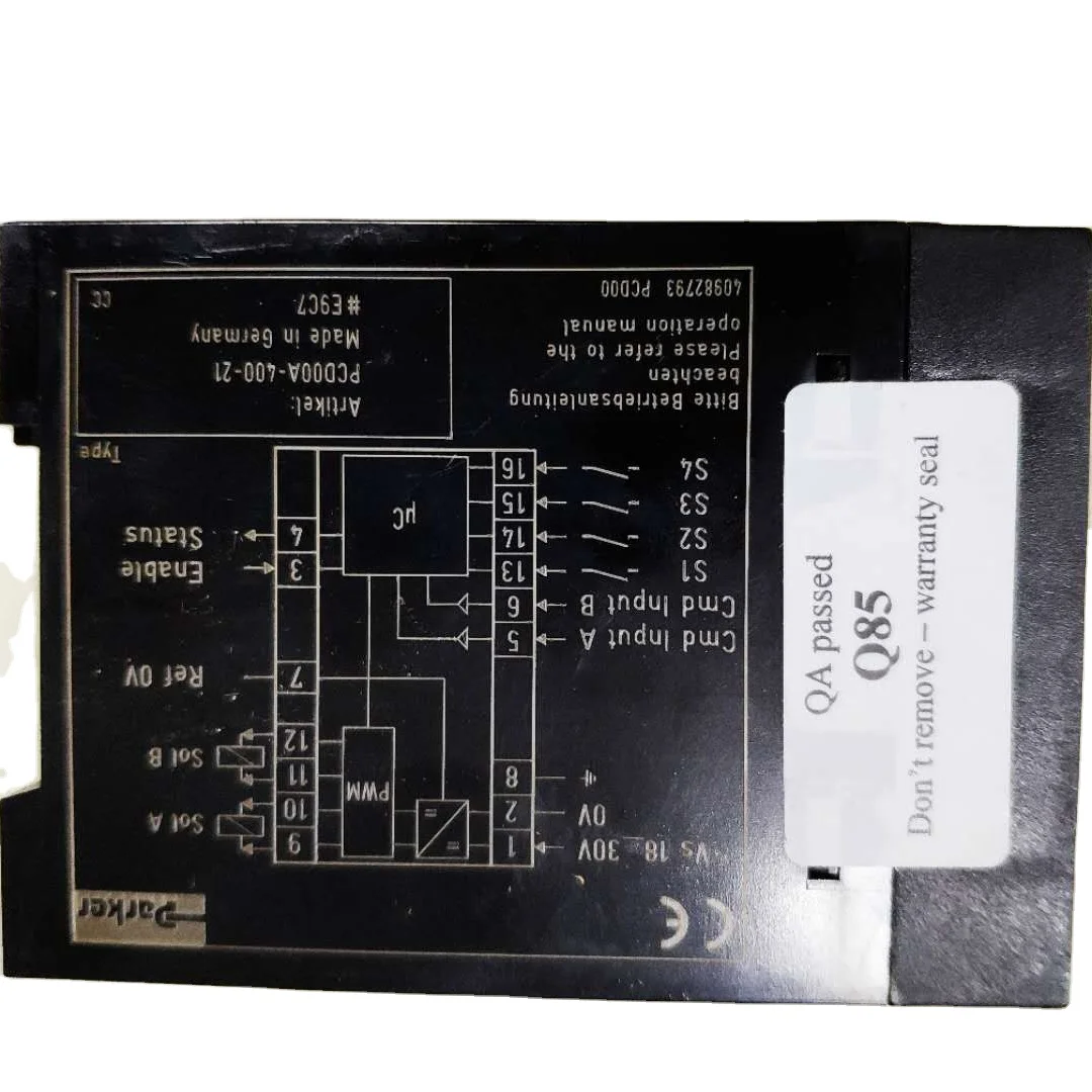 Parker 비례 밸브 앰프 PCD00A-400-22 PCD00A-400-23 비례 밸브 앰프 PCD00A PWD00A ...