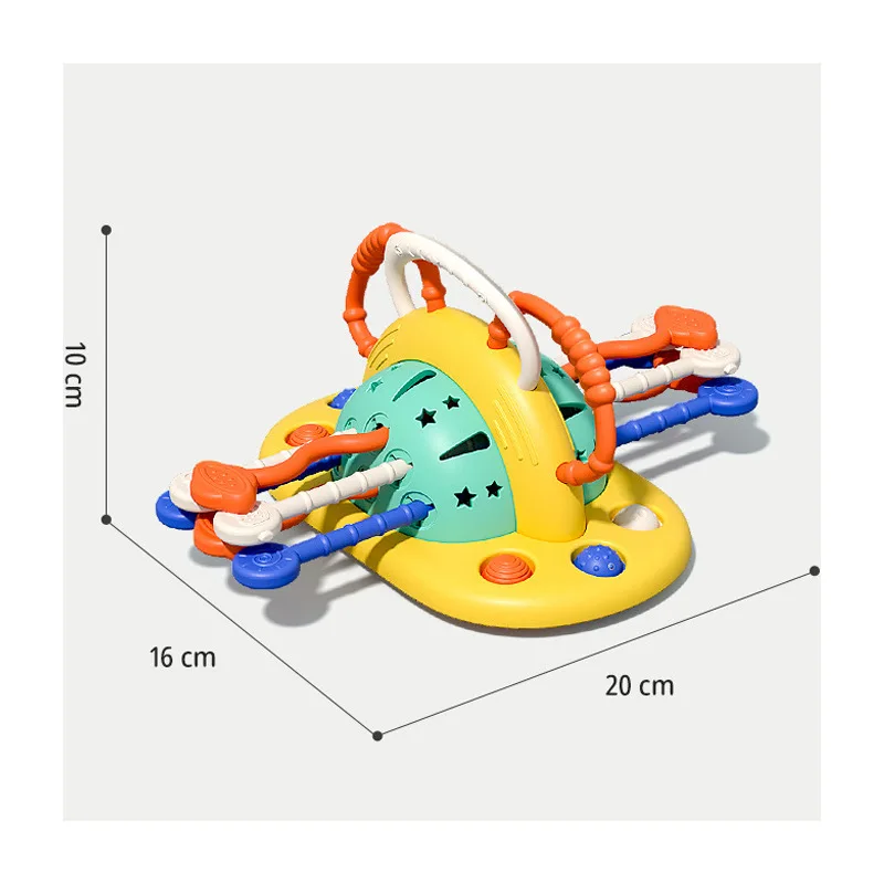 Montessori Sensory Pull Rope Children Baby Walker Baby Toys Pull Rope ...