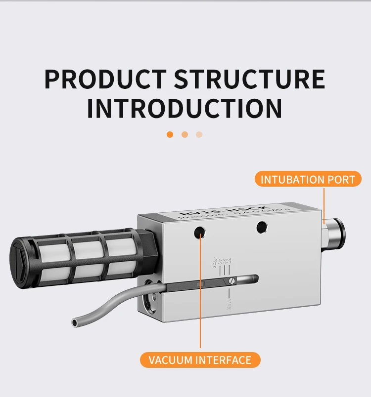 Cv Vacuum Generator Ev Negative Pressure High Flow Vacuum Valve Suction ...