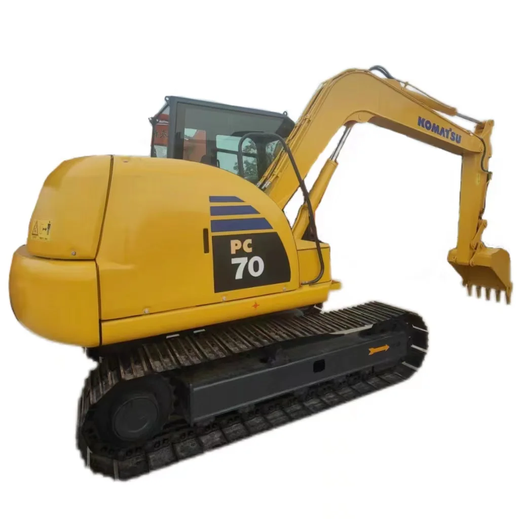Japan Original 7ton Komatsu Pc70-8 Used Excavator Hydraulic Crawler ...