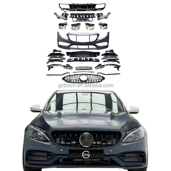 W205 Bodykit For Mercedes Benz W205 C205 C Class C180 C200 C260 C300 ...