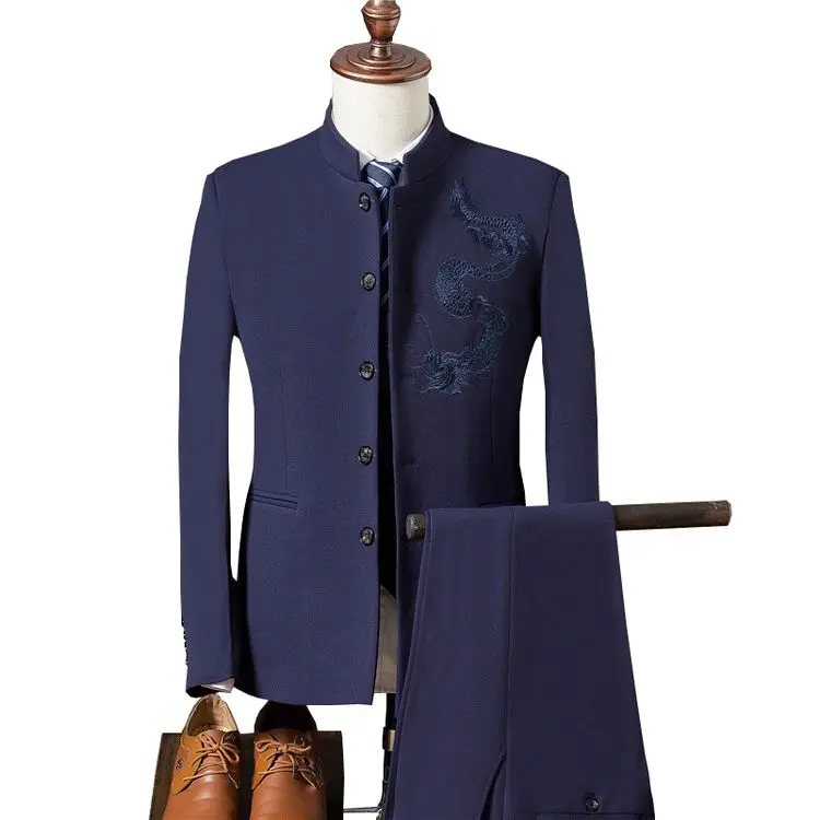 Chinese Collar Suit Designs
