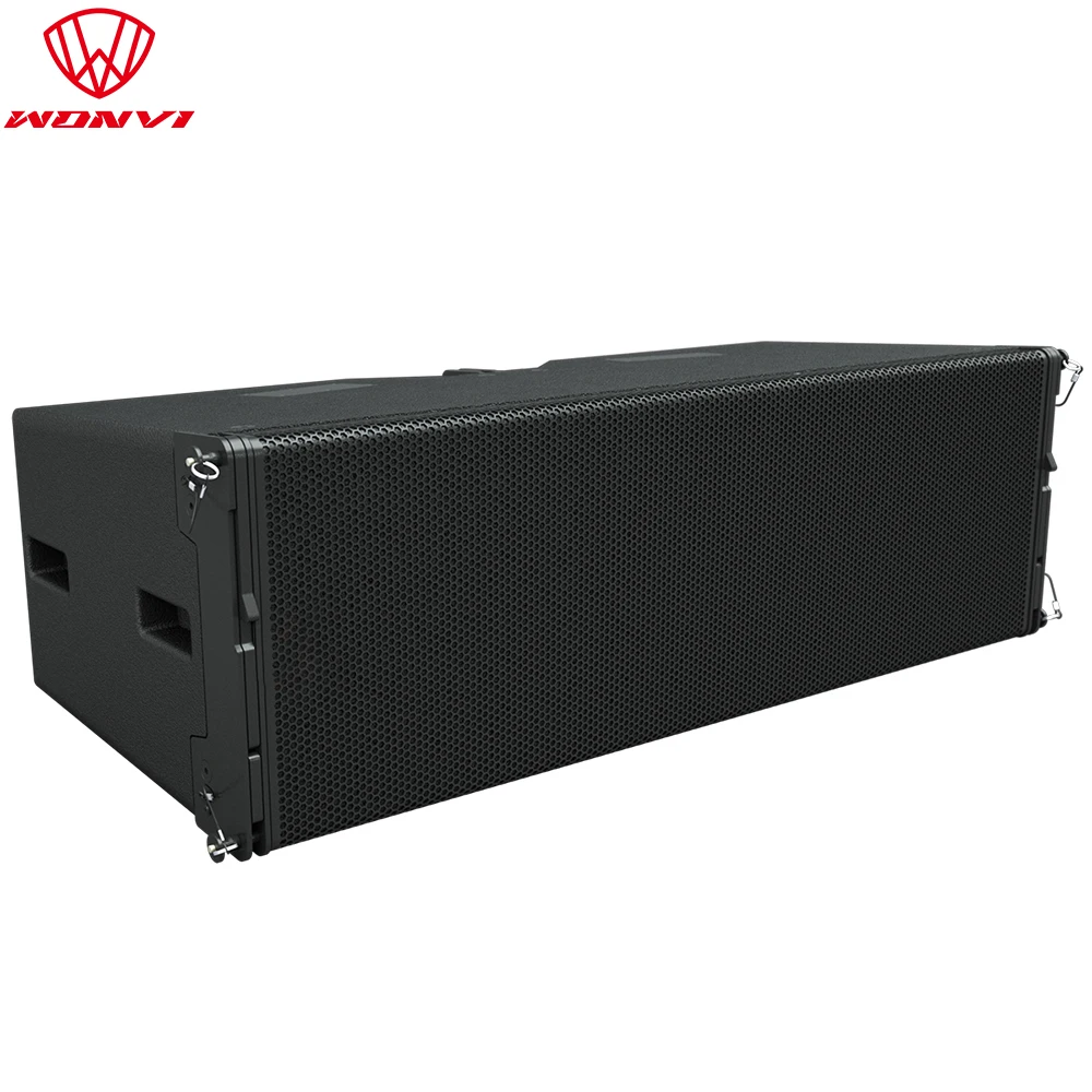 Dual 12" Neodymium Line Array Cabinet Box Speaker System - Buy Wpl,Ine ...