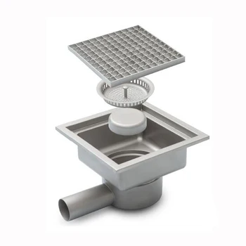 Stainless Steel Kitchen Trench Drain System And Restaurant Drainage ...