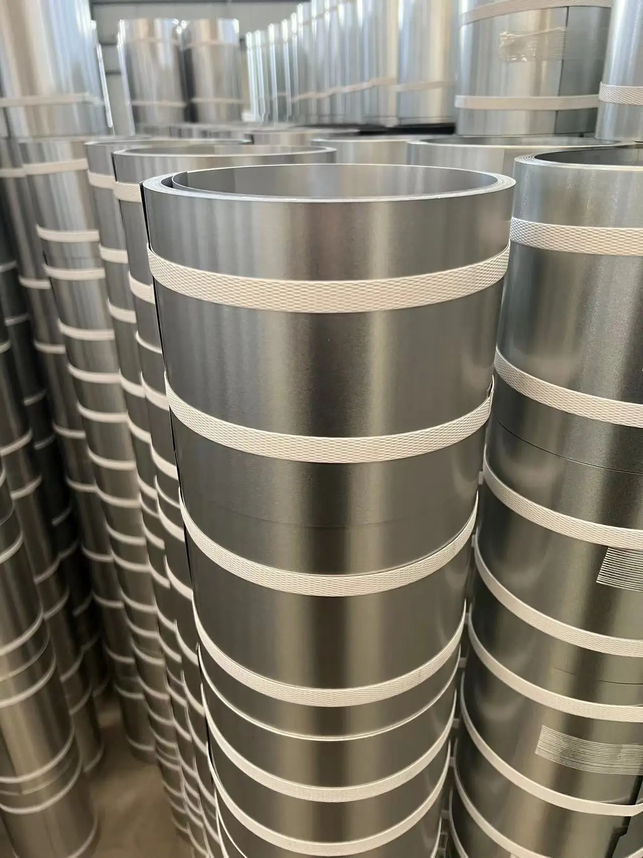 24 In. X 50 FT. Black Aluminum PVC Textured Coated Trim Coil