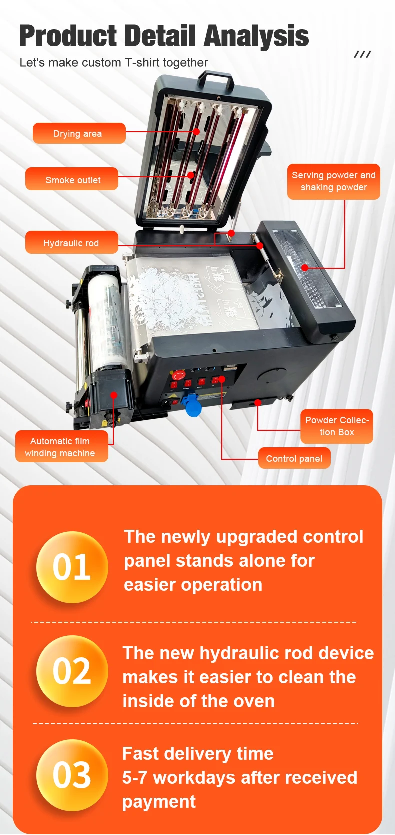 Fcolor DTF Powder Shaker - Efficient & Reliable Solutions