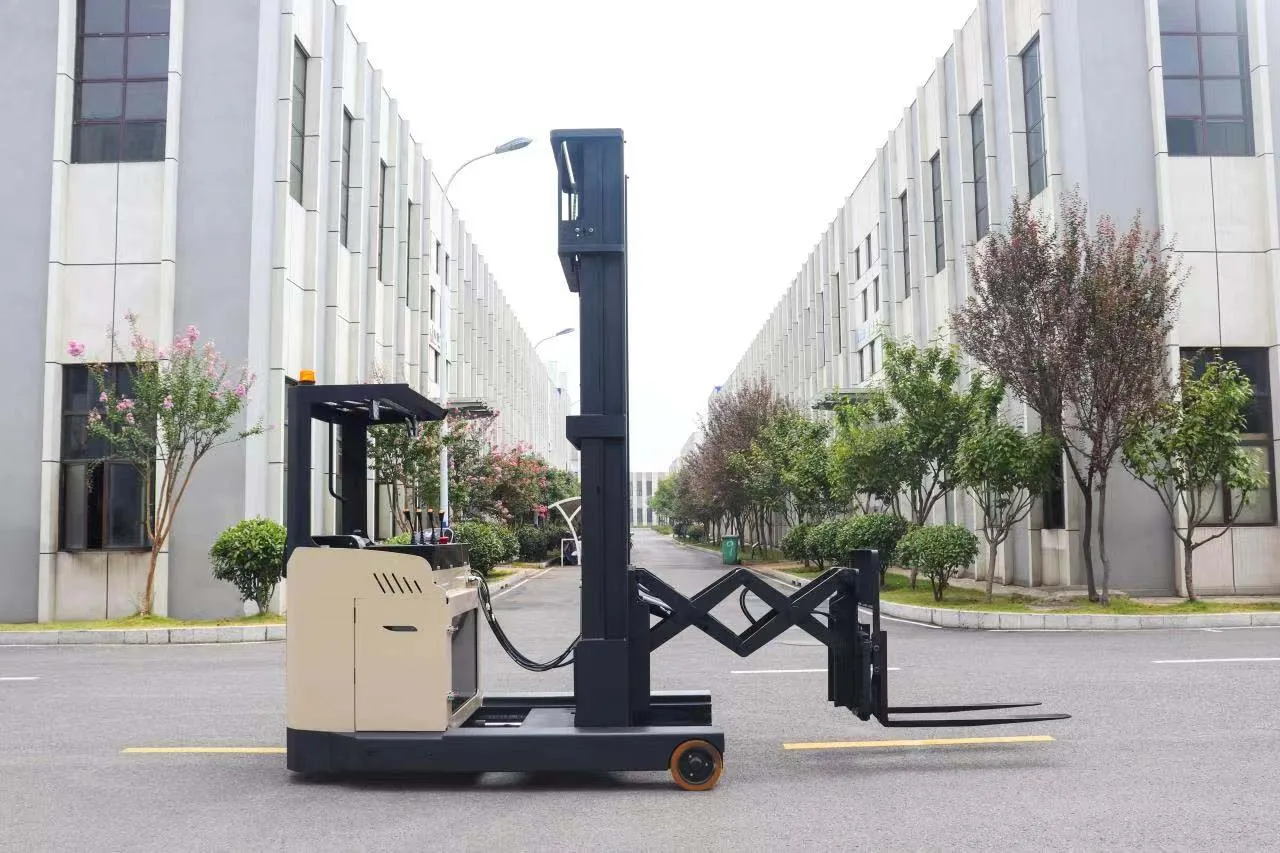 2tons Double Deep Scissor Battery Reach Forklift Electric Truck Made in ...