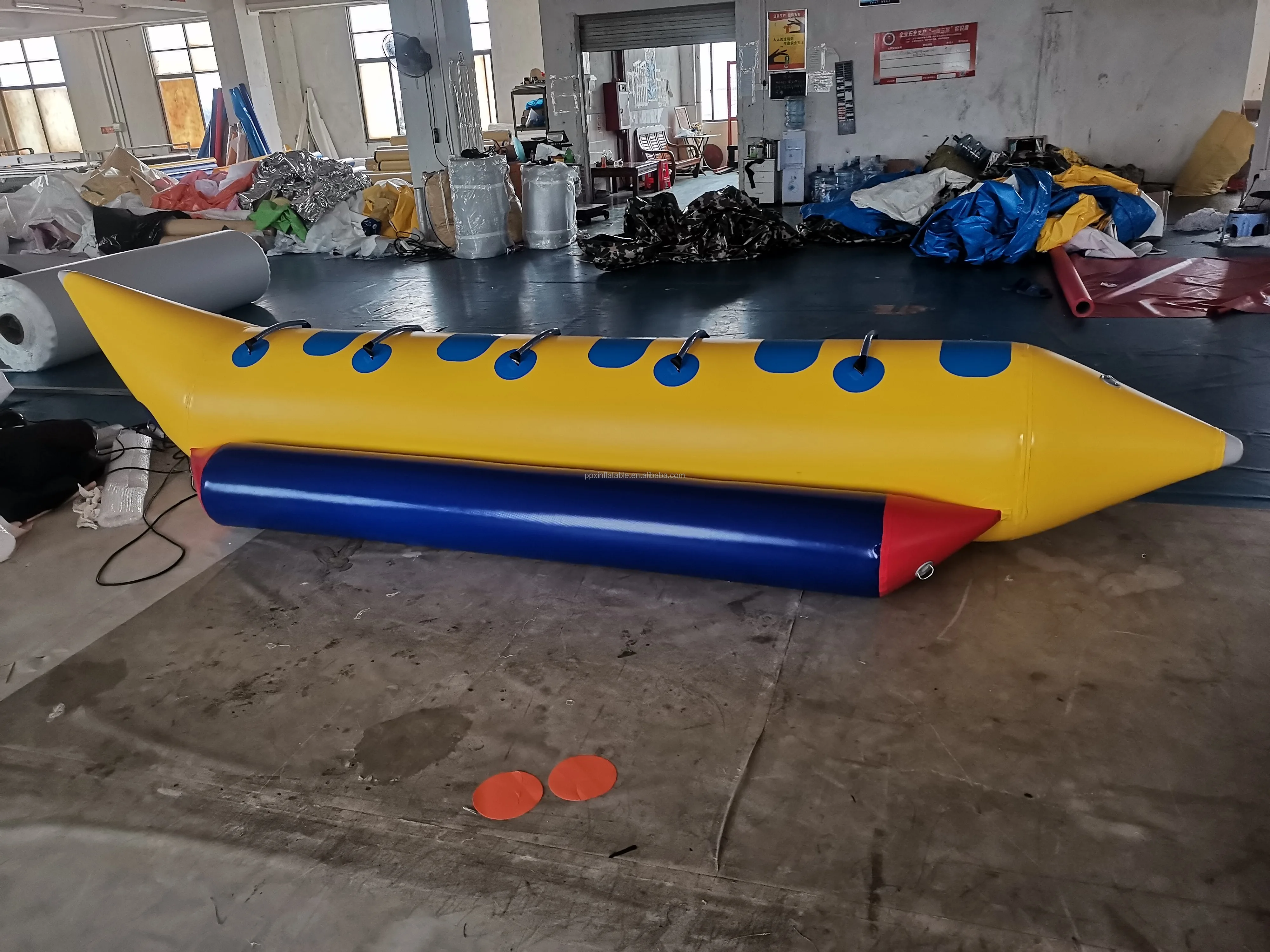 Towable Tube Inflatable Banana Boat Raft for Water Games
