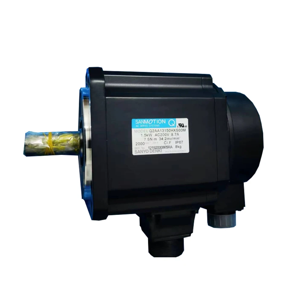 Sanyo Denki Servo Motor Q2AA13150HXS00M - AC Motor Control