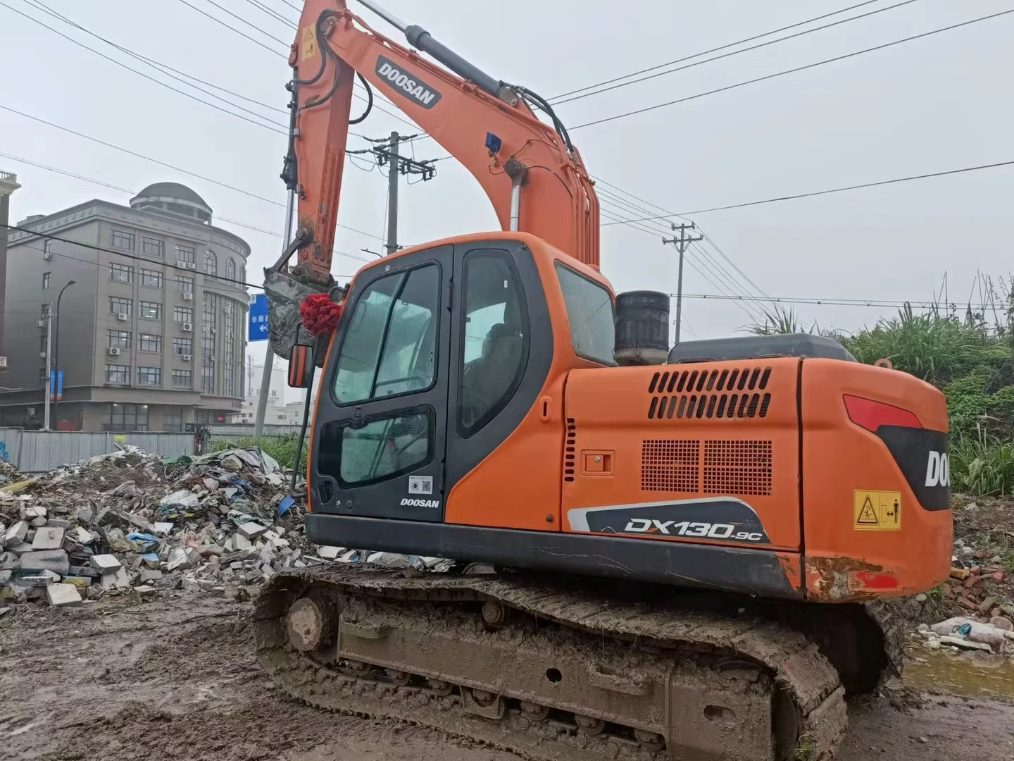 Used Doosan Dx130 Crawler Excavator South Korea Used Doosan Daewoo 130dx 130dx Excavator For ...