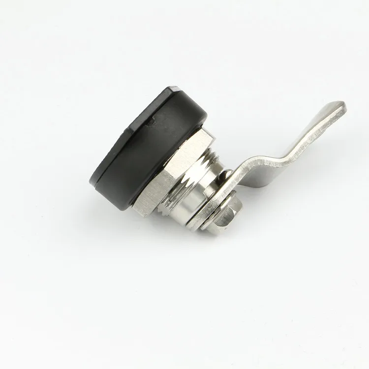 Quarter Turn Cam Lock with Waterproof Cover - Stainless Steel