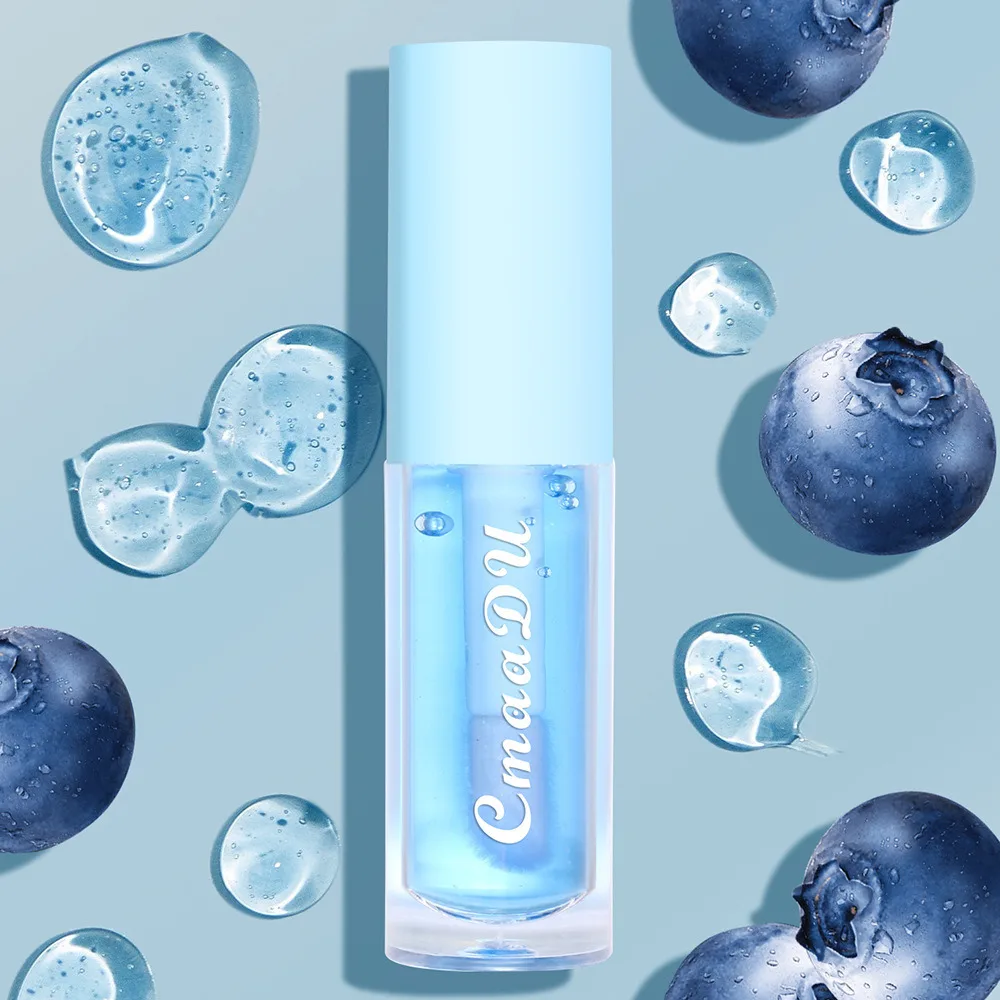 CmaaDu Fruit Flavored Color Changing Lip Gloss Plumper Flavoring Oil ...