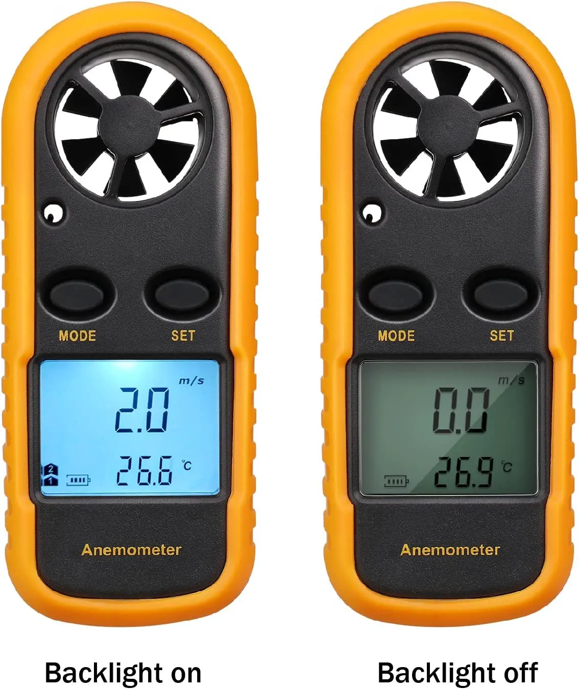 Benetech Gm816 0-30m/s Lcd Portable Measure Tool Wind Anemograph ...