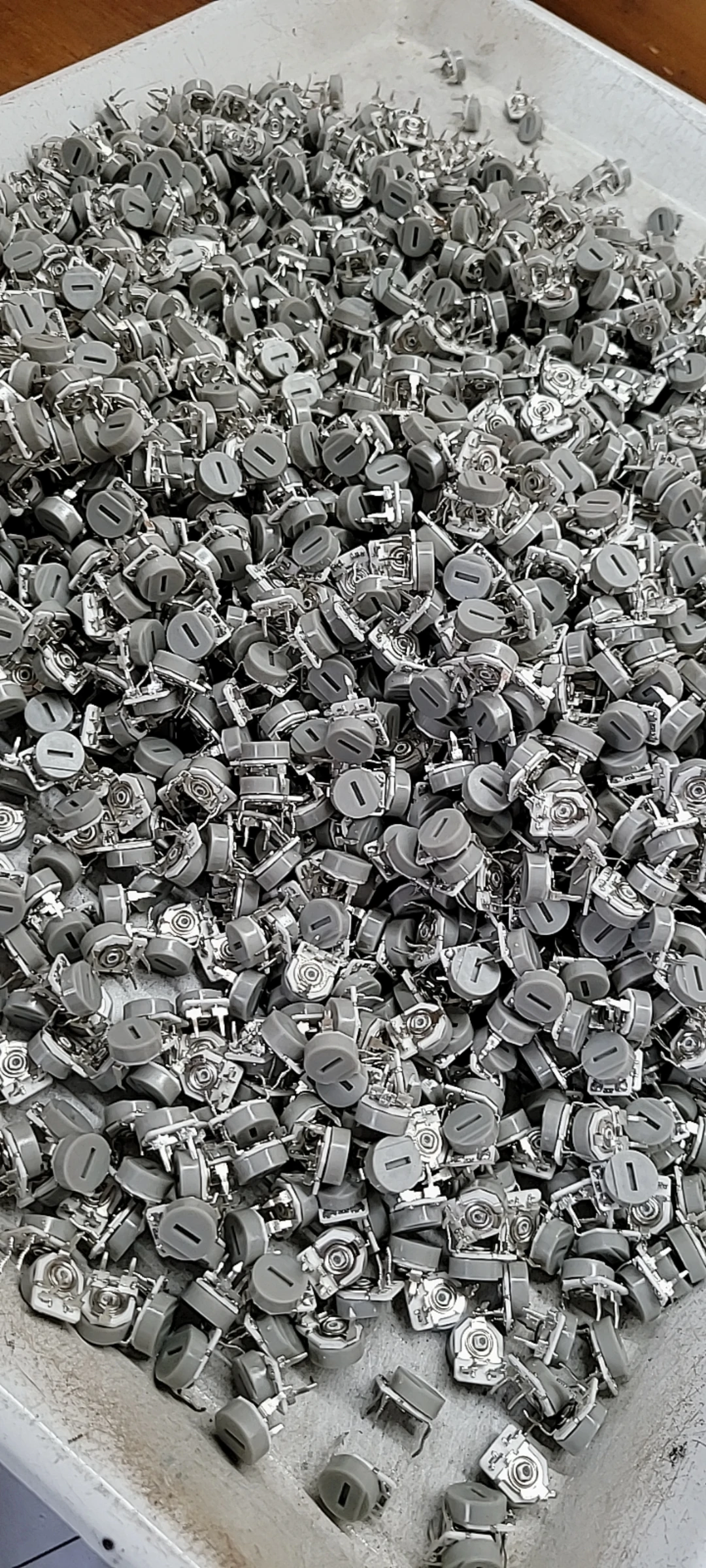 10k Preset Pinout - Vertical Horizontal Ceramic Potentiometer