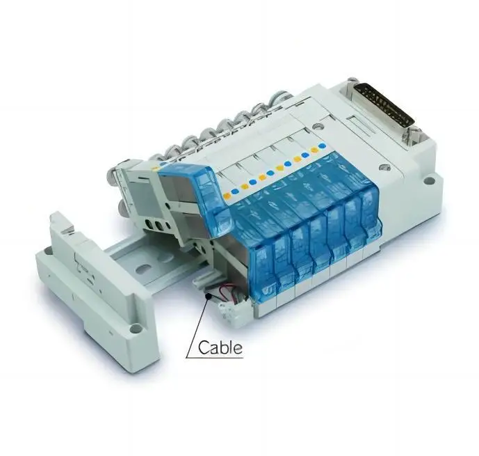 Smc Sj3000 Series Plug-in Connector Type Solenoid Valve 5 Port Solenoid ...