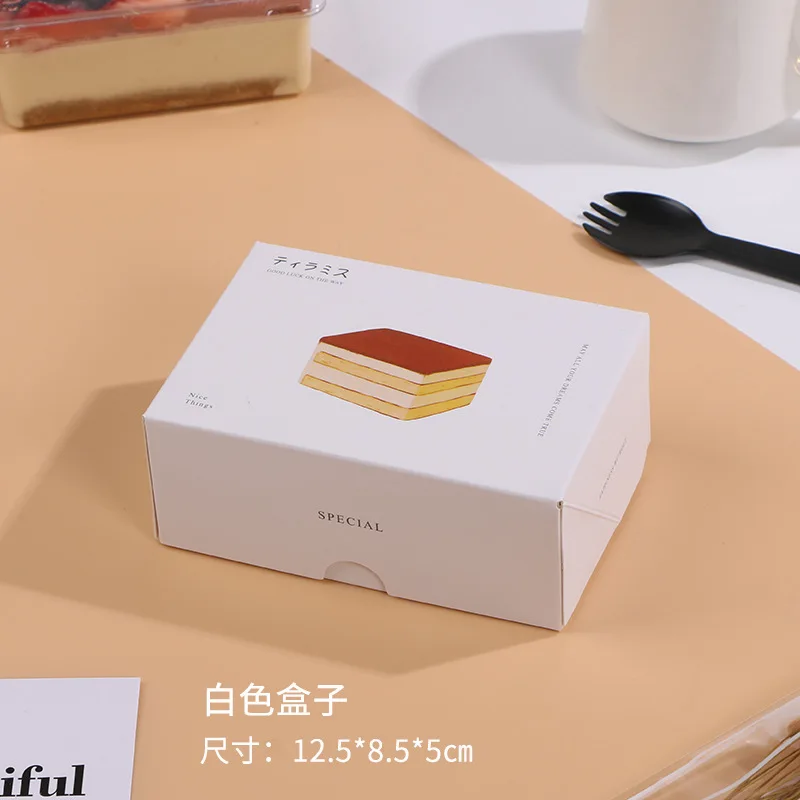 Tiramisu Boxes Baked Goods Paper Bag Mousse Box Japanese Afternoon Tea ...