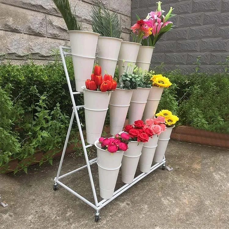 Customized Flower Display Racks - Heavy Duty & Stylish