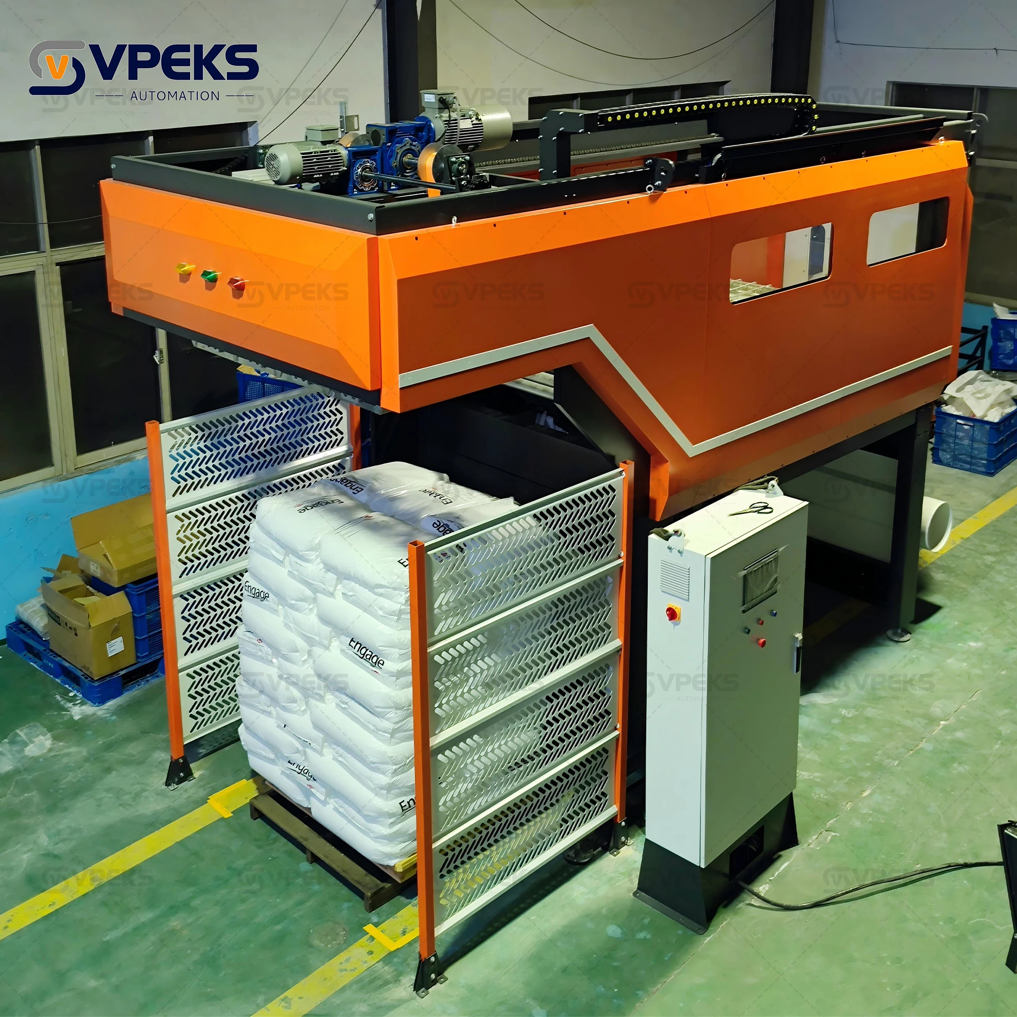 Automatic Unloading Debagging System Chemical Plastic Material ...