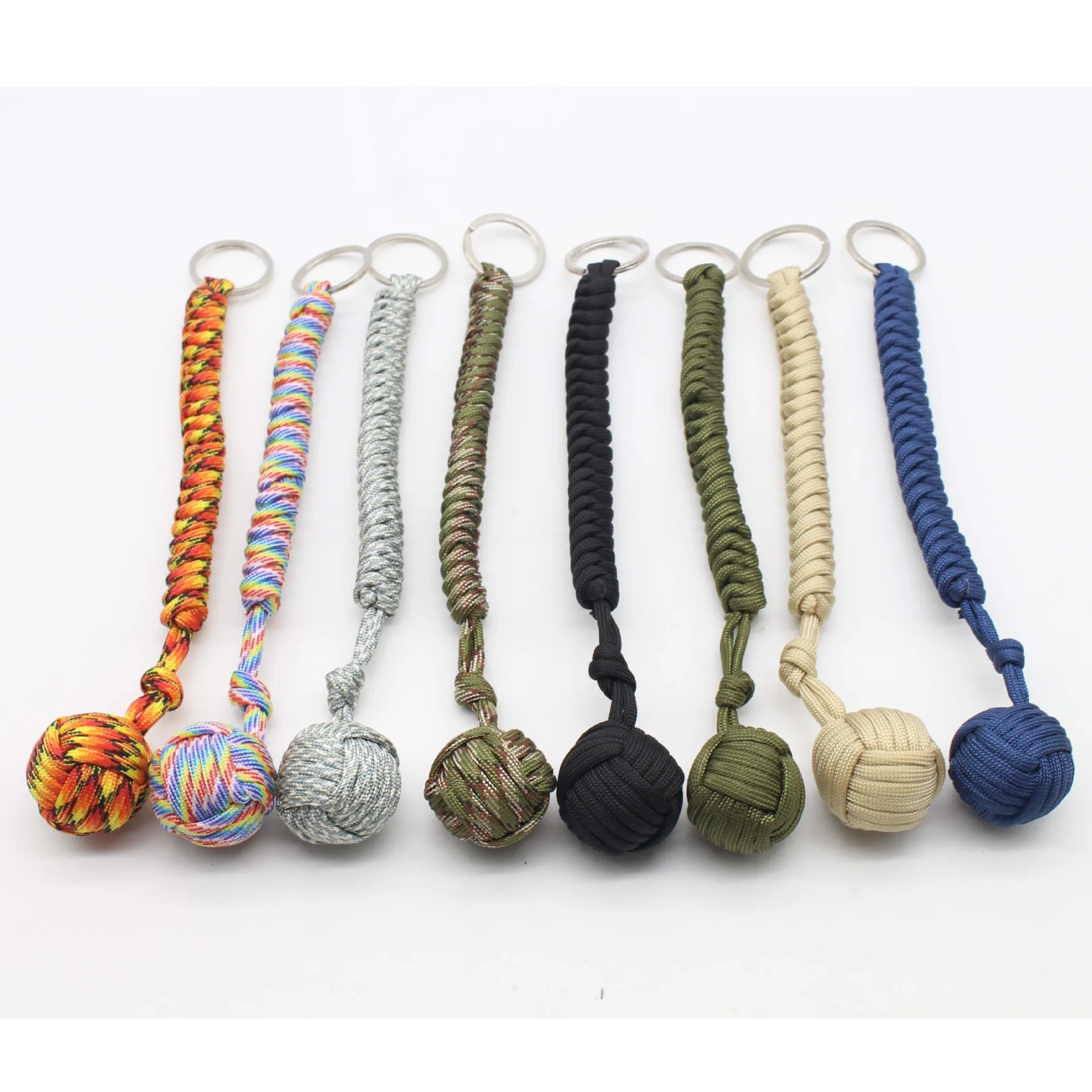 Parachute Woven Steel Ball Snake Knot Ball Monkey Fist Parachute ...