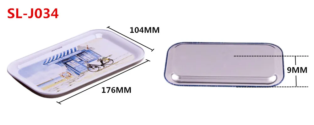 Factory Custom Design Minecraft Tinplate Tray Rolling Mini Metal Tin ...