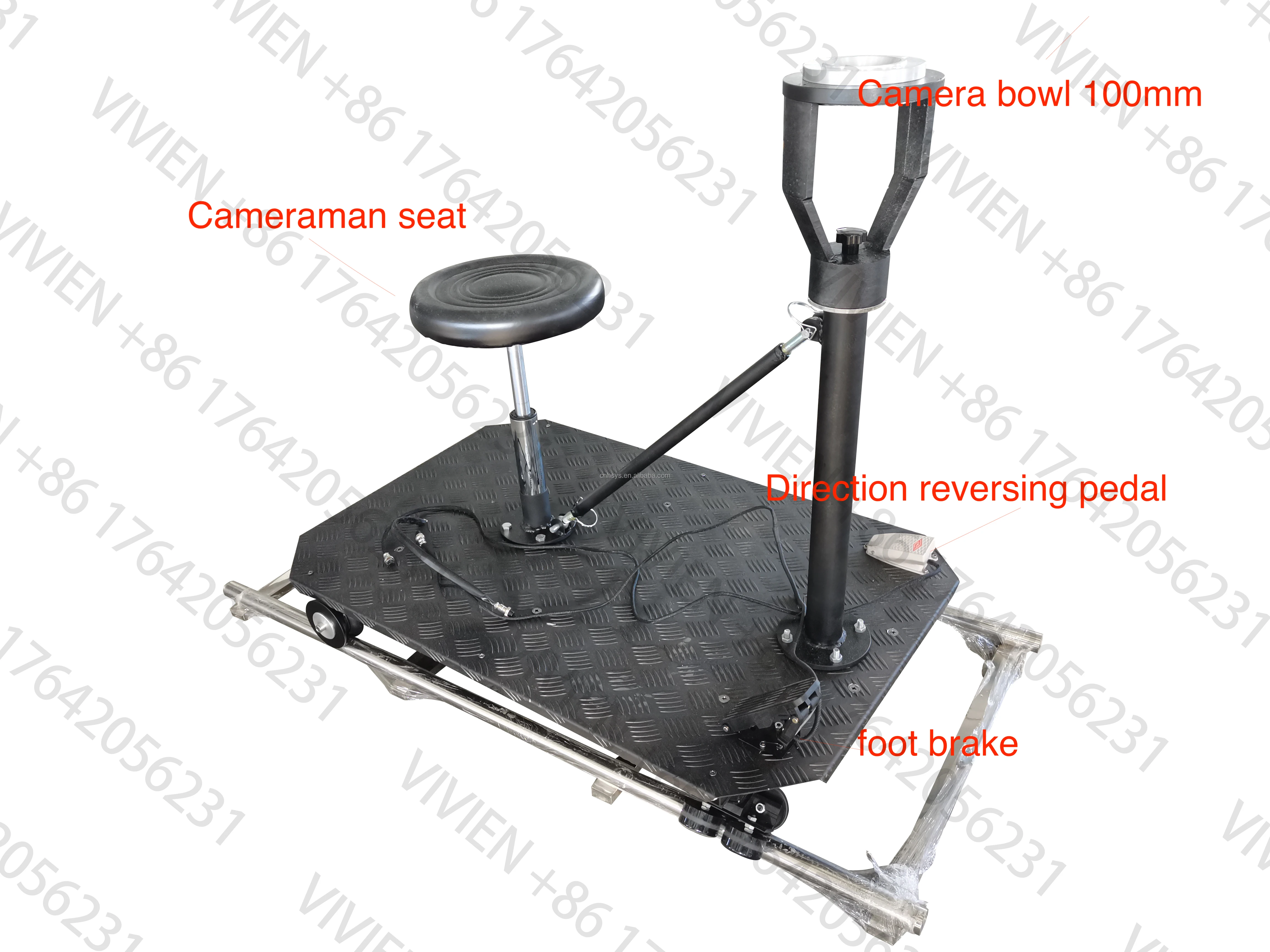 Motorized Electric Film Camera Crane Dolly Cart Track Rail