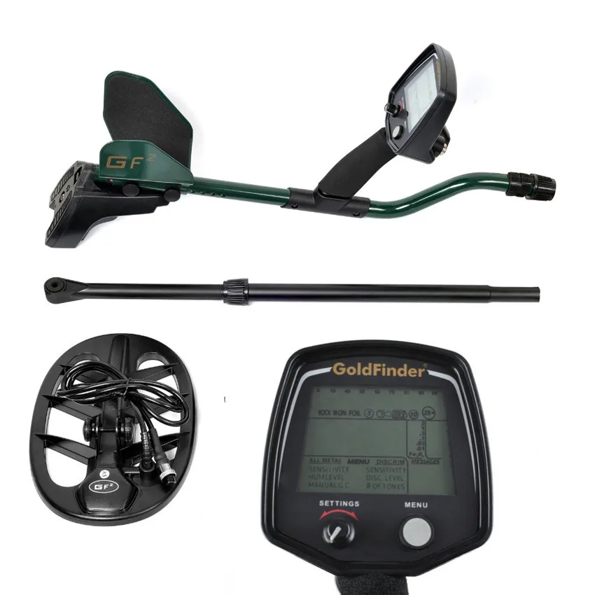 Gold Finder GF2: High Sensitivity 11'' LCD Gold Metal Detector for ...