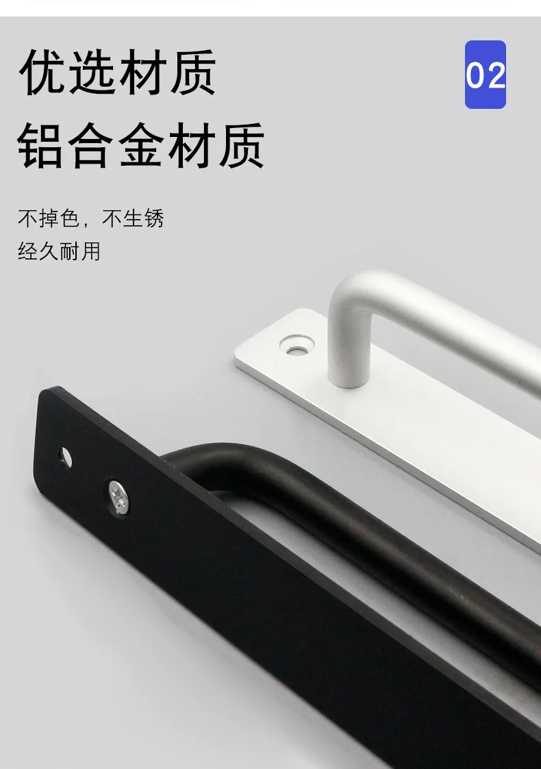 Hot Aluminum Open Door Handle Push And Pull Balcony Door Aluminum ...