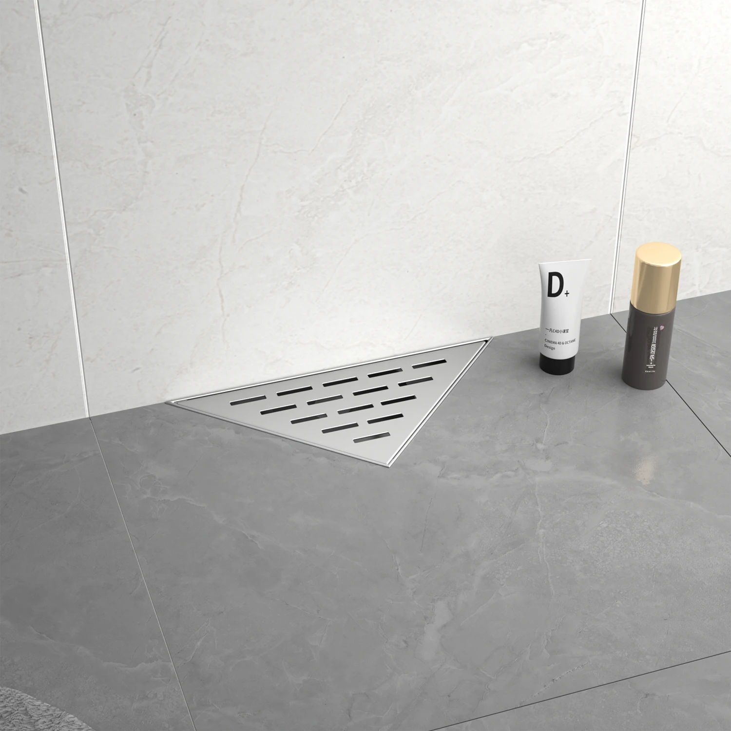 Attractive Design Stainless Steel Triangle Shower Drain Floor Drain ...