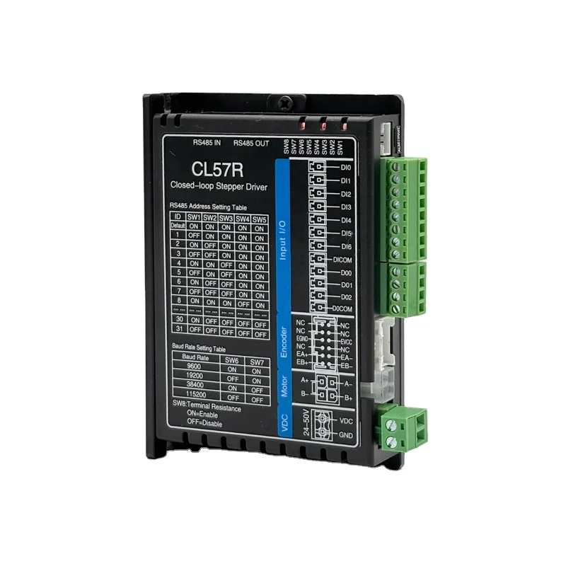 RS485 Modbus digital servo motor stepper drivers Hss57 nema23 closed ...