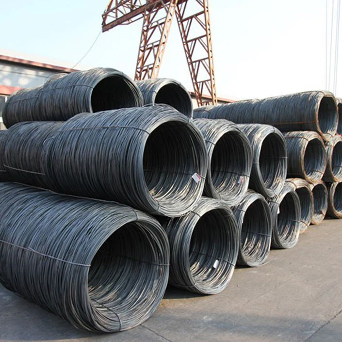 1006/1008 Ms Raw Material High Galvanized Steel Wire Rod For Long Steel ...