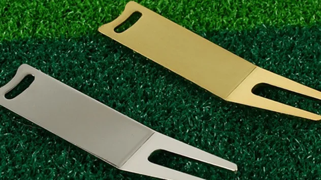 Custom Logo Metal Bending Golf Divot Repair Tool Divot Golf Tool - Buy ...