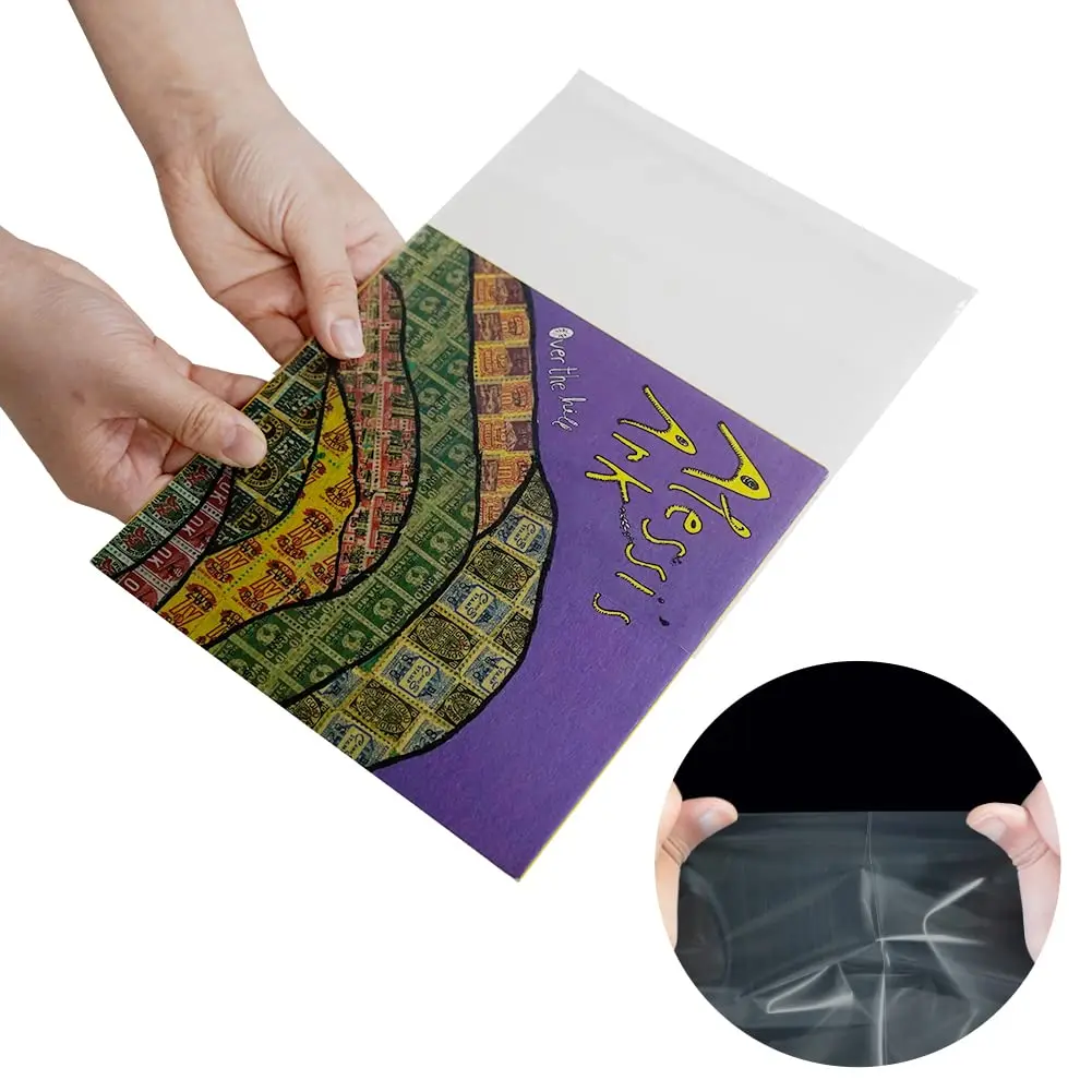 Polypropylene Plastic Wrinkle-free Record Sleeves Transparent Record ...