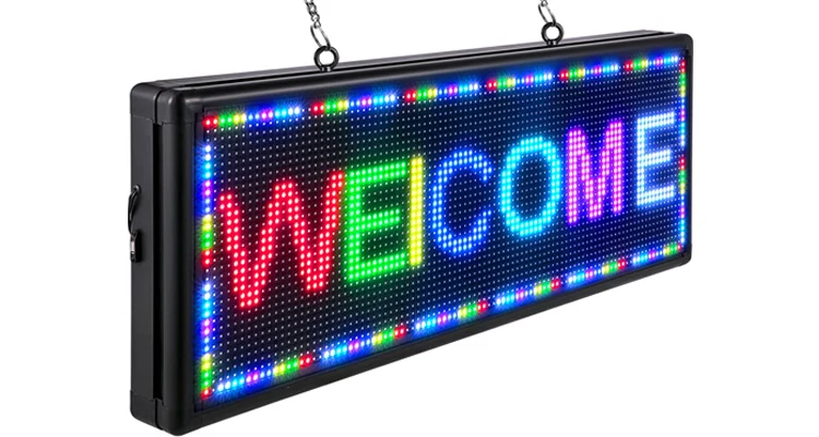 Indoor Outdoor Single Red/white/green Color Or Rgb Color P10 ...