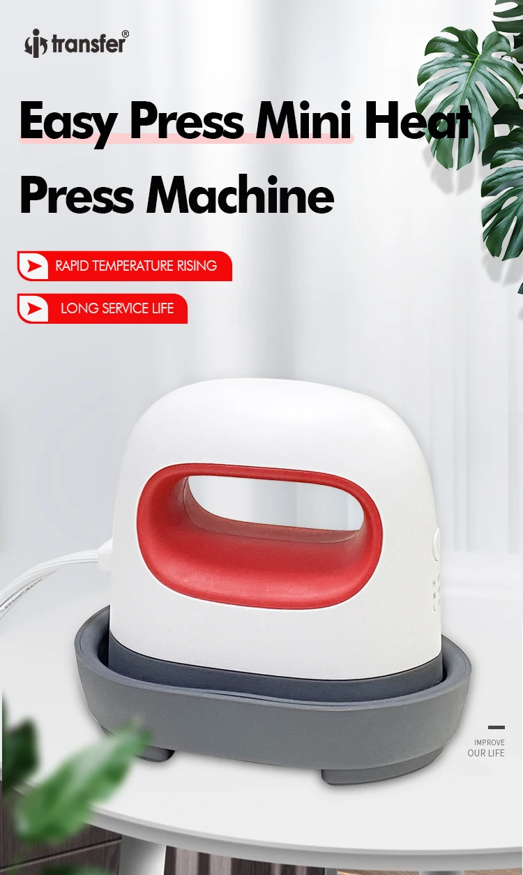 Mini Heat Press Machine for T-Shirt & Logo Printing - Easy Press ...