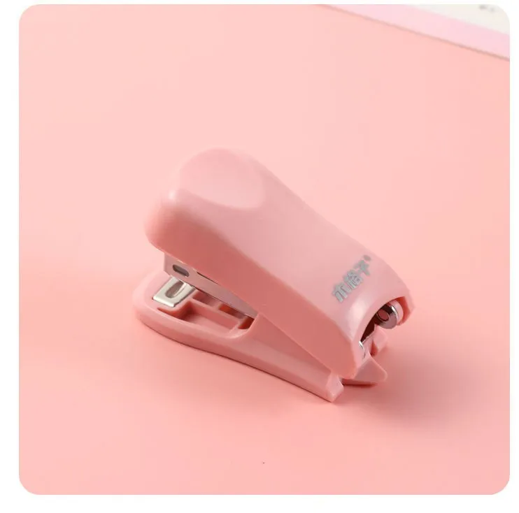 JIRHUI Mini Stapler - 400PCS Staples, Kawaii Office Supplies