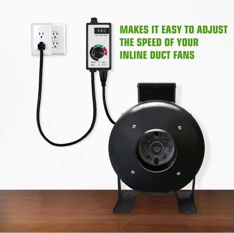 2024 Adjust Variable Fan Speed Controller For Inline Duct Fan - Buy Fan ...