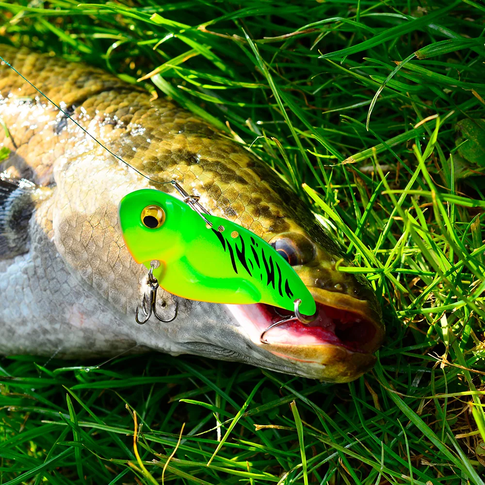 Vibration Sinking VIB Metal Lure 5g 8g 105g 20g Artificial Sinking VIB Fishing Lure Vibe Hard ...