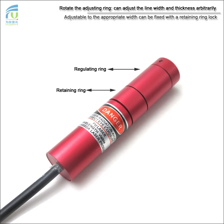 High Power 650nm 200mw Red Dot Laser Beam Crosshair Laser Module Diode ...