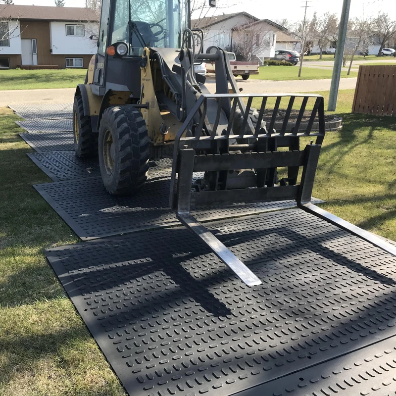 HDPE/UHMWPE Eco-friendly Composite Ground Mats & Temporary Road Plates ...