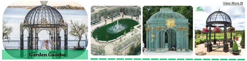 Victorian Style Castle Design Greenhouse Conservatory Metal Frame ...