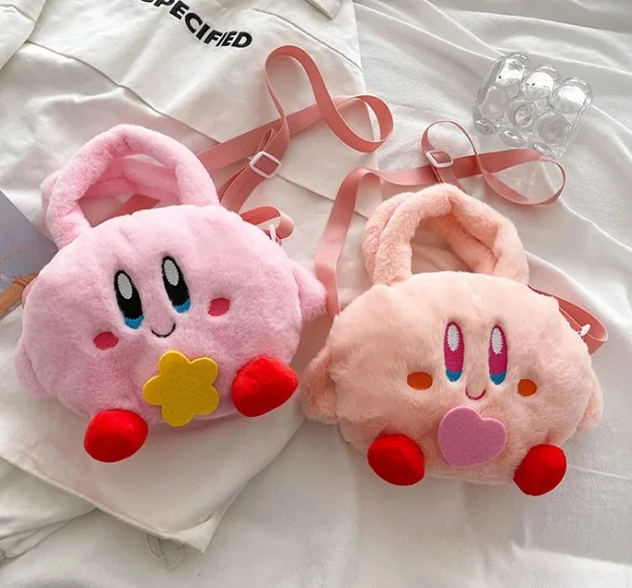 Botu Fashion Star Kirbys Plush Backpacks Ornaments Coin Purse Kawaii ...