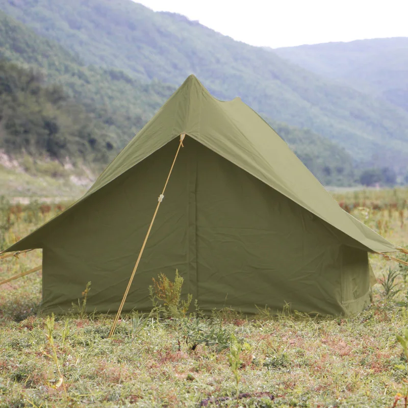Armygreen Color Ripstop Fabric Camping Tent Four Season Waterproof ...