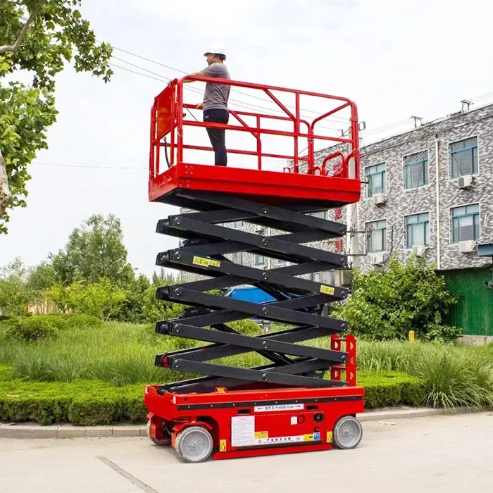 6m 8m 10m 12m 14m 16m Automatic Skylift Mobile Lifter Hydraulic Scissor ...